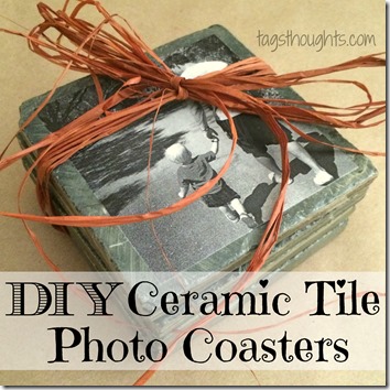 DIY Ceramic Tile Photo Coasters | Cherished Memories Gift