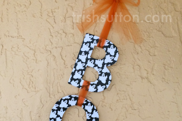 Boo Halloween Wall Hanging