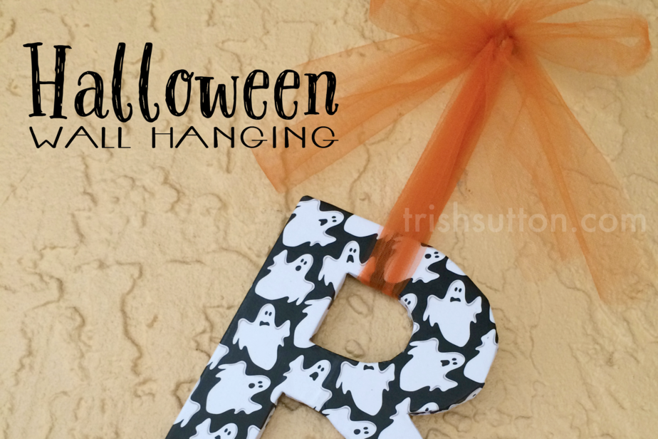 Boo Halloween Wall Hanging