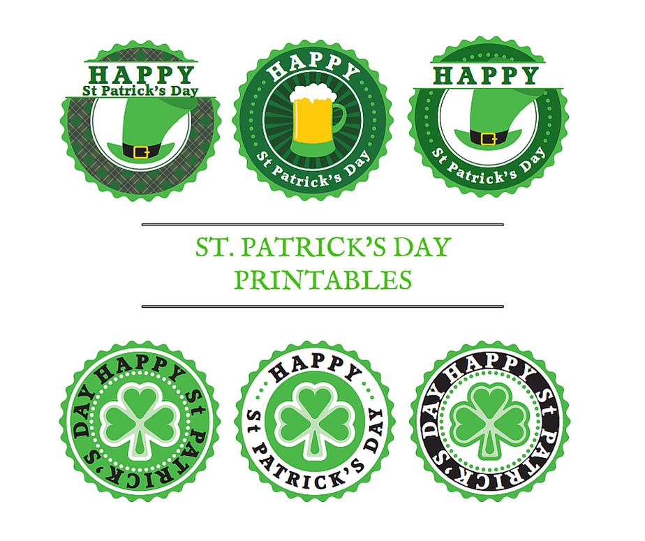 Free Holiday Printable: St. Patrick’s Day Labels - Trish Sutton
