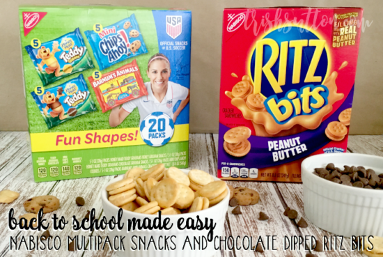 Back To School Made Easy: Multipack Snacks And Chocolate Dipped RITZ
