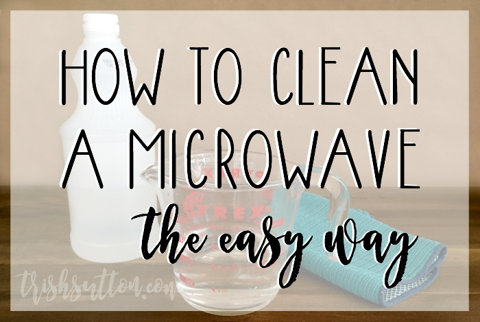 How To Clean A Microwave | Two Step Easy Tutorial