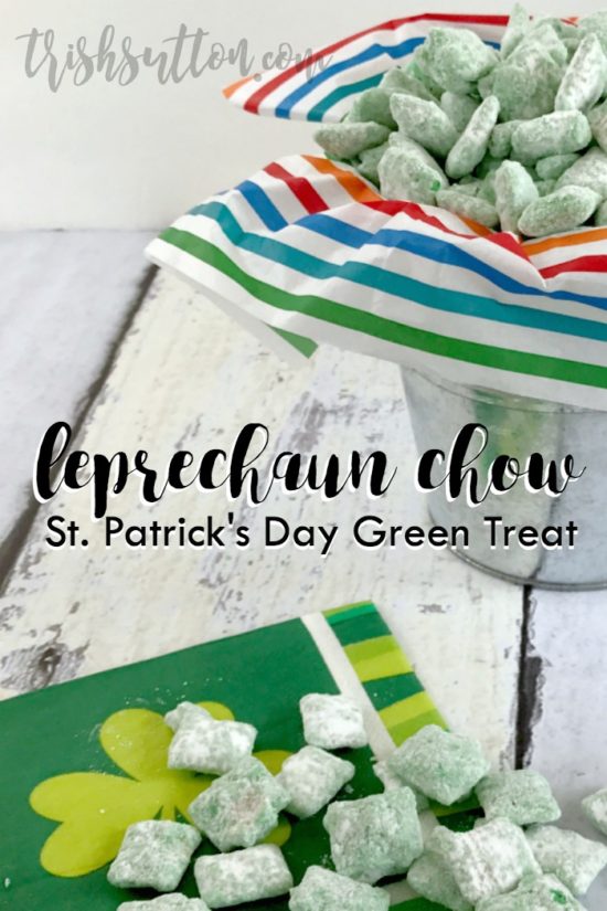 St. Patrick's Day Recipe Leprechaun Chow Muddy Buddies