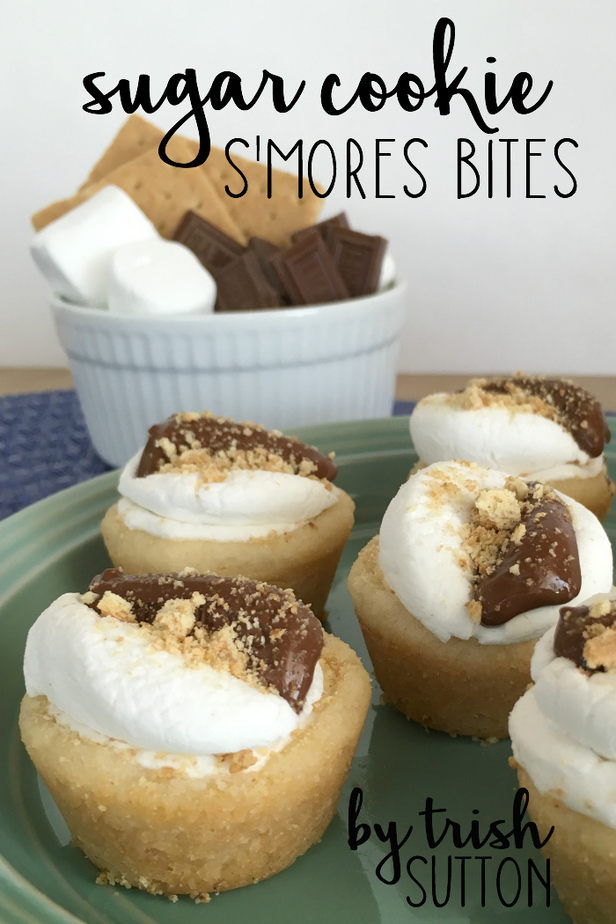 Sugar Cookie S'mores Bites - Trish Sutton