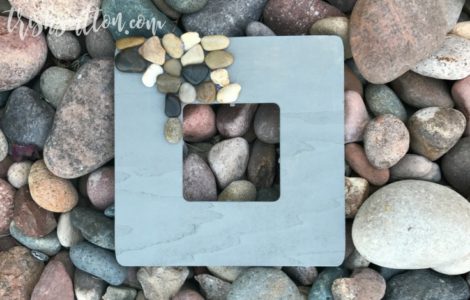 DIY Rock Frame; You Rock Father's Day Gift and Printable