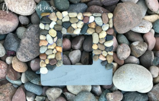 DIY Rock Frame; You Rock Father's Day Gift and Printable