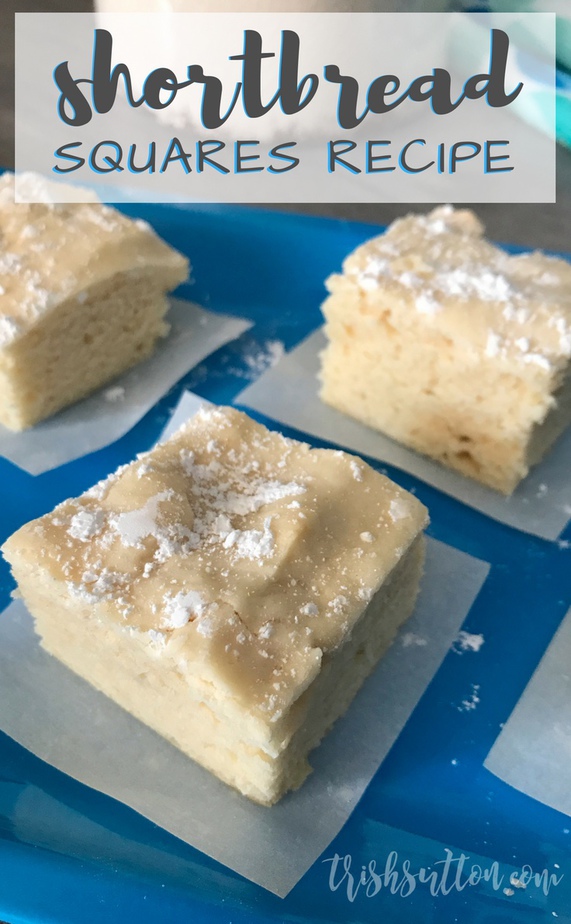 Shortbread Squares Recipe; Simple and Slightly Sweet Cookie Bar