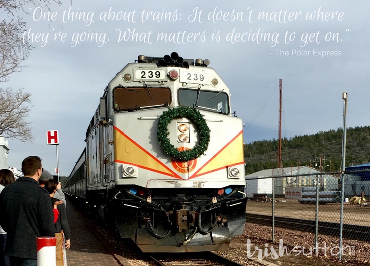 Polar Express Train Ride | All Aboard Williams, Arizona TrishSutton.com
