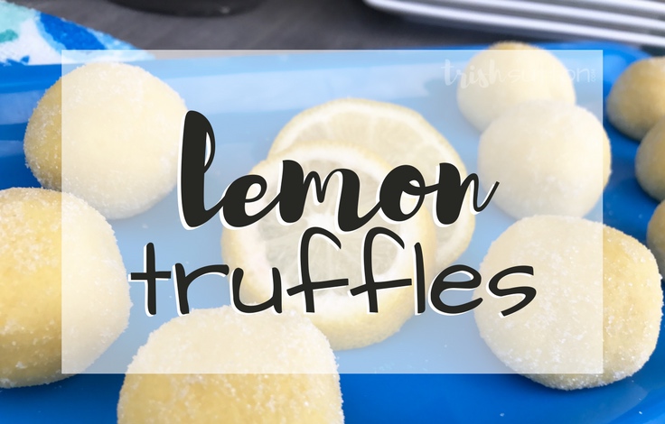 Lemon Truffles | Simple No Bake Cake Mix Recipe