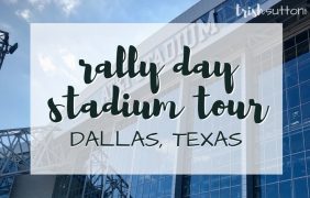 Rally Day Stadium Tour | Dallas, Texas Cowboys Football