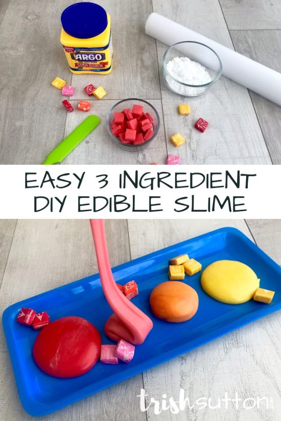 Edible Slime Simple Starburst Candy Recipe | TrishSutton.com