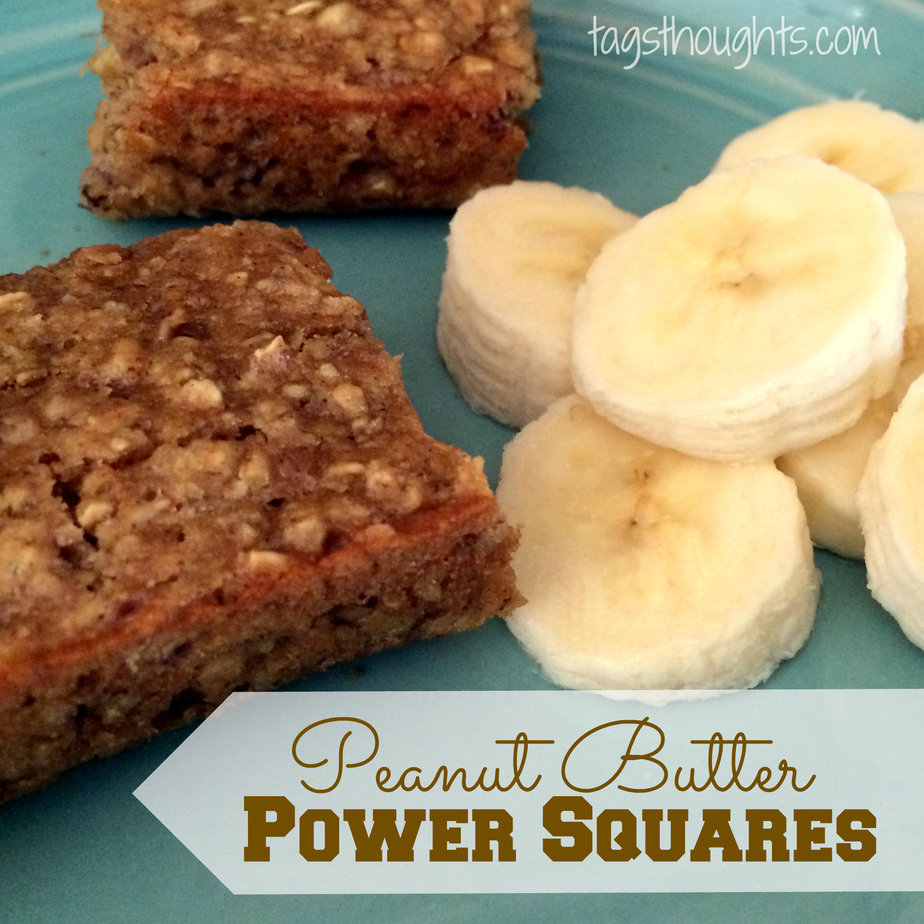 Peanut Butter Power Squares