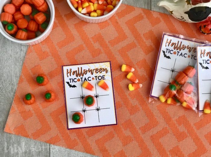 Halloween Game Tic Tac Toe Free Printable Party Favor