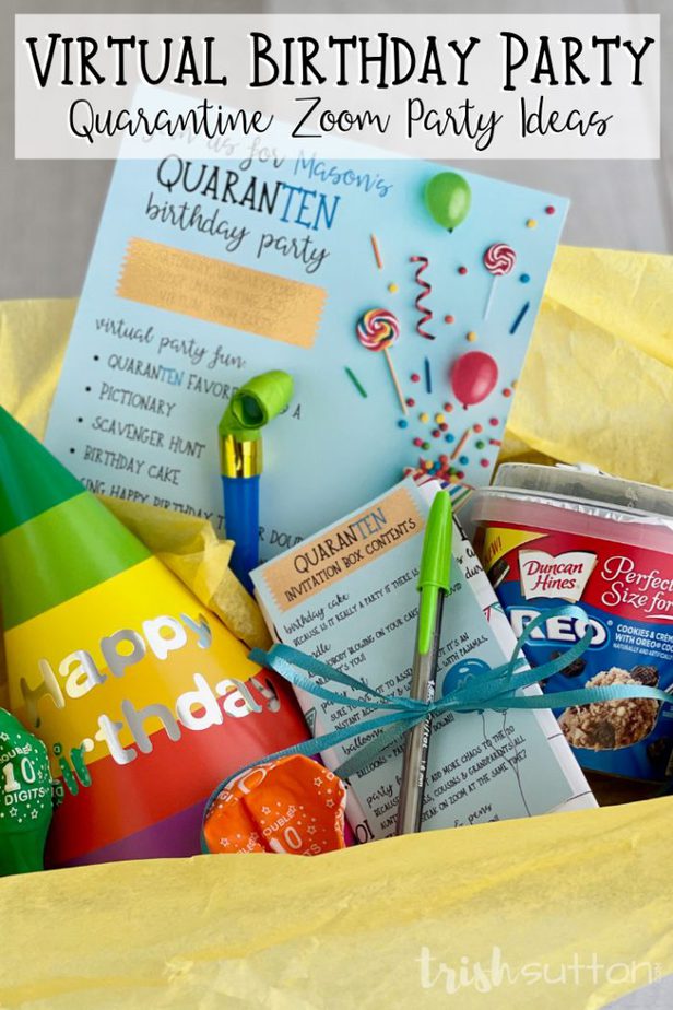 Virtual Birthday Party | Our Quarantine Zoom Party