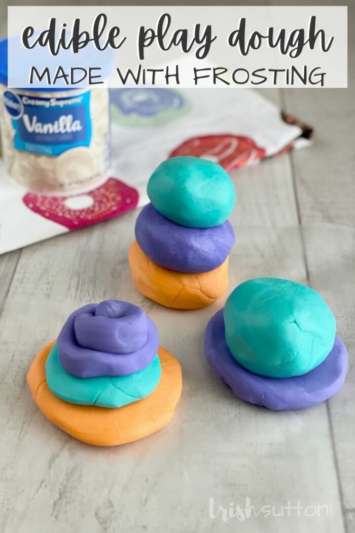 Edible Play Dough Frosting Recipe | Simple Three Ingredient Tutorial